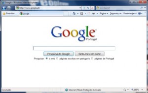 A nova interface do Google