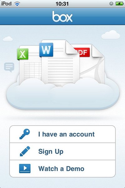 Box.net oferece 50 GB de armazenamento gratuito na cloud...