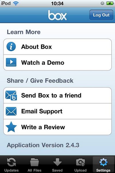Box.net oferece 50 GB de armazenamento gratuito na cloud...