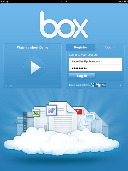 Box.net oferece 50 GB de armazenamento gratuito na cloud...