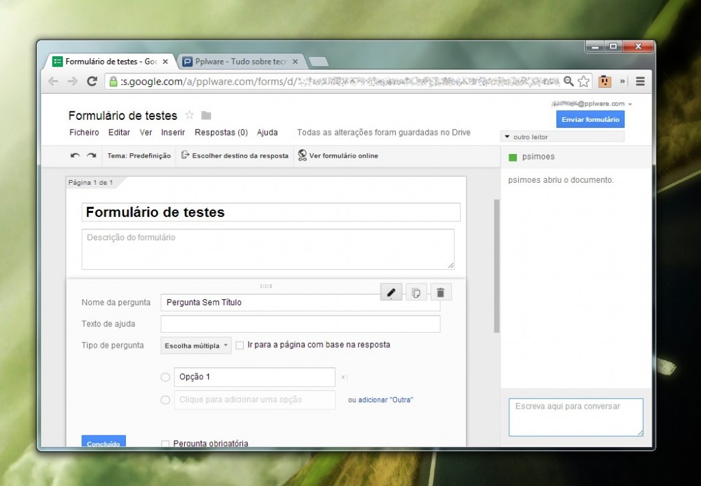Veja as novidades que o Google Forms tem