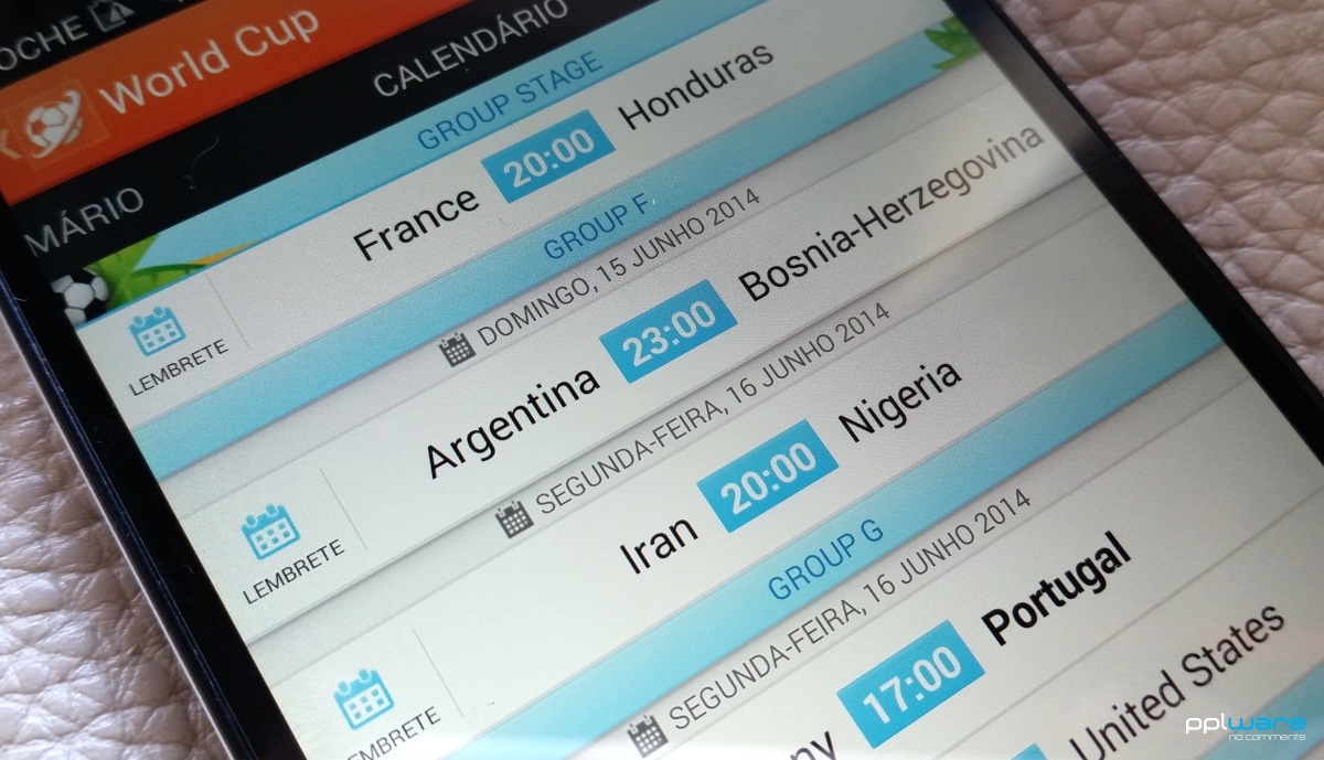 LiveSoccer - Acompanhe o mundial de futebol no seu Android