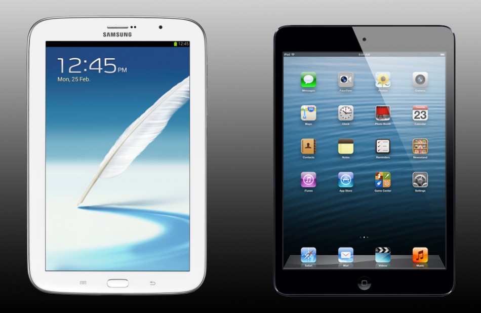 Samsung reduz vantagem da Apple no segmento dos tablets