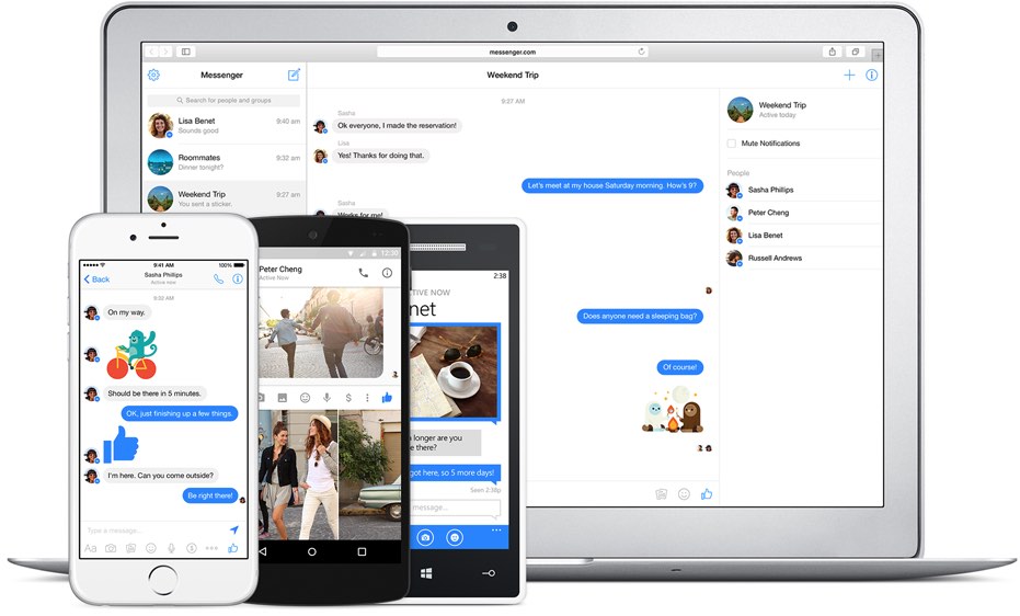 Já se pode usar o Facebook Messenger directamente no browser