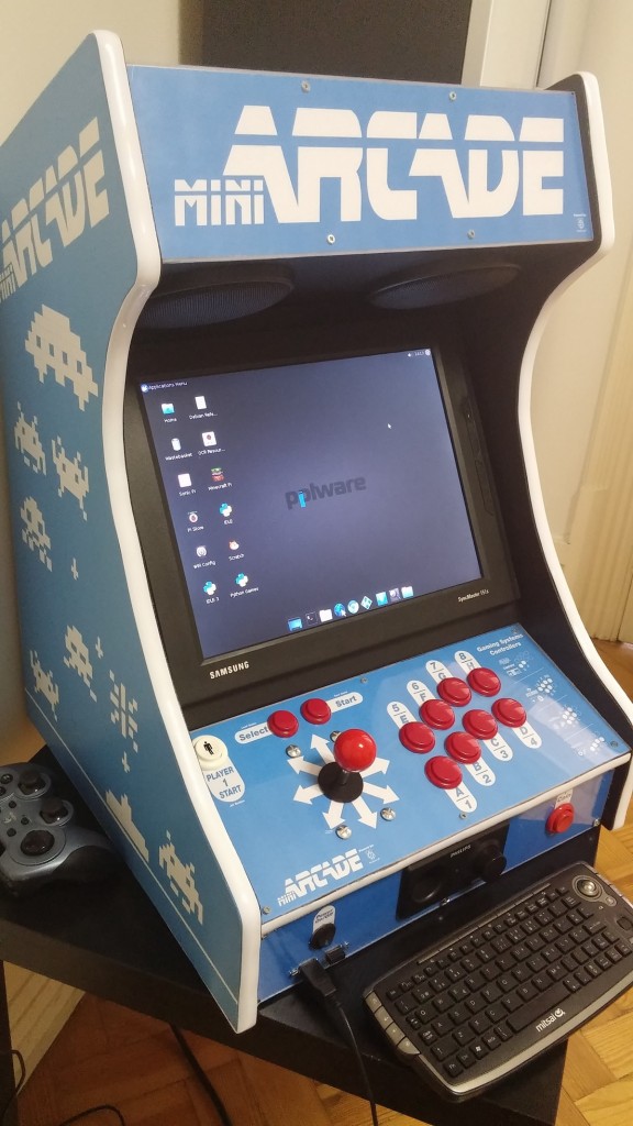 Projeto MiniArcade, Raspberry Pi + PiPplware