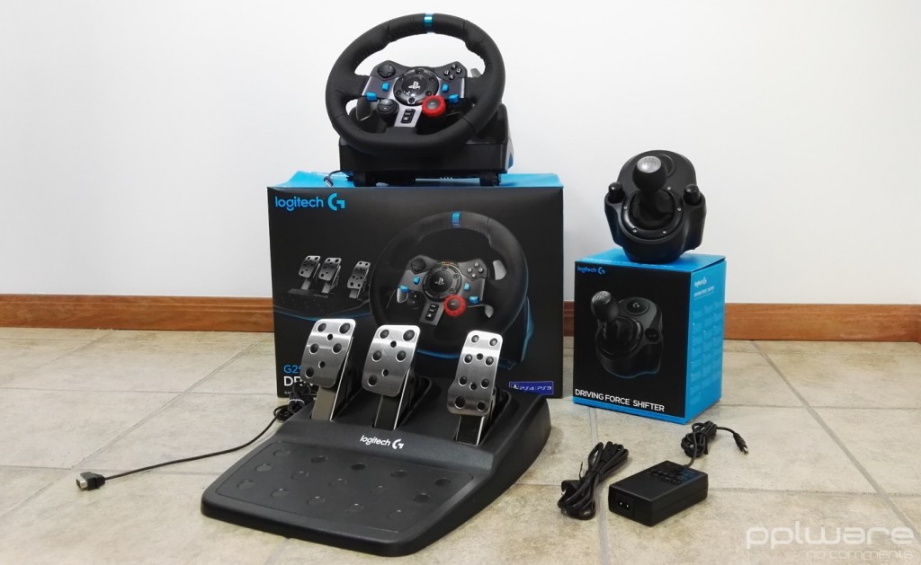 Unboxing ao Logitech G29 Driving Force e Driving Force Shifter
