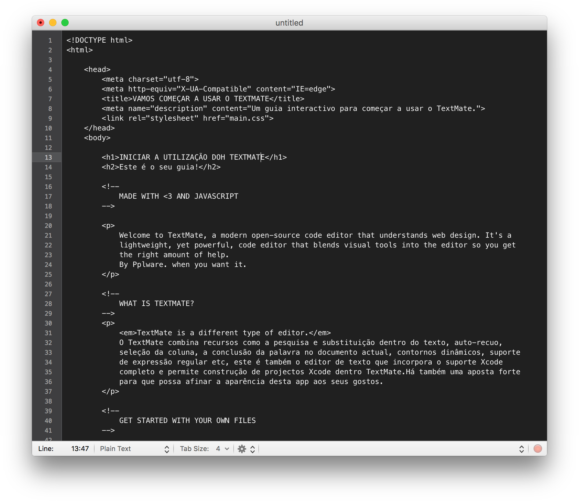 OS X Quais os 5 melhores editores de texto em 2016