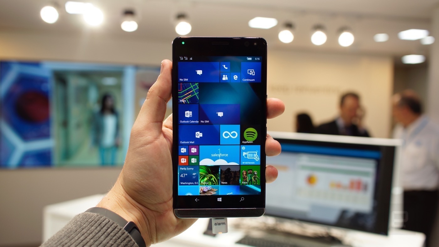 HP escolheu Windows 10 Mobile por ser mais seguro que Android