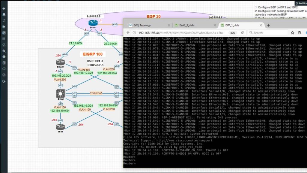 EVE-NG: Um emulador fantástico de equipamentos de rede