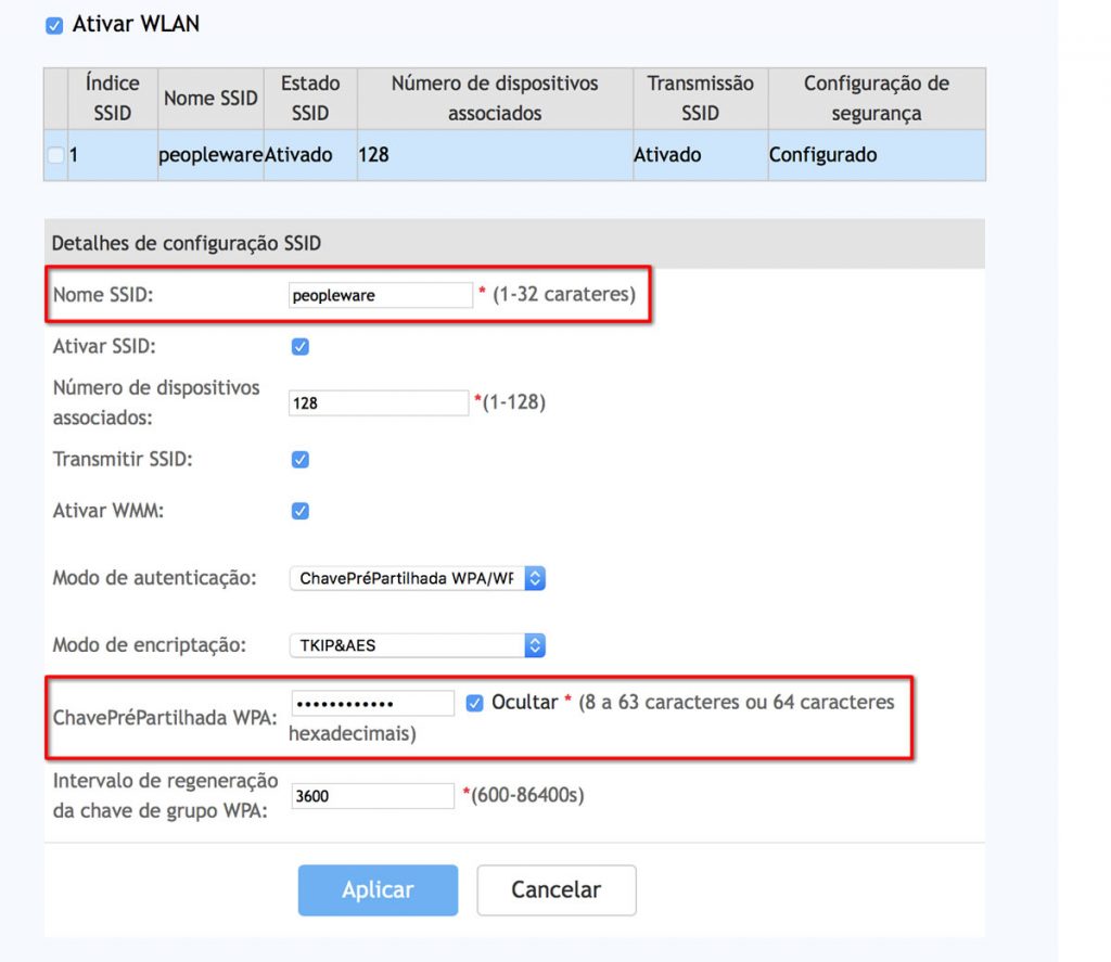 Vodafone Smart Router - Mude o nome da rede Wifi