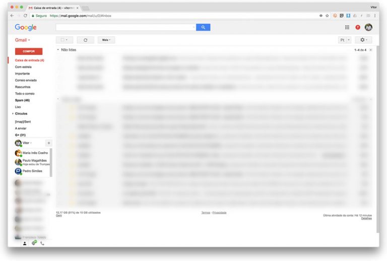 Gmail permite agora receber anexos até 50MB