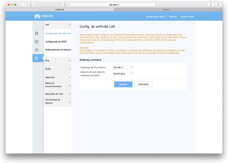 Conheça as novidades do novo super router da Vodafone