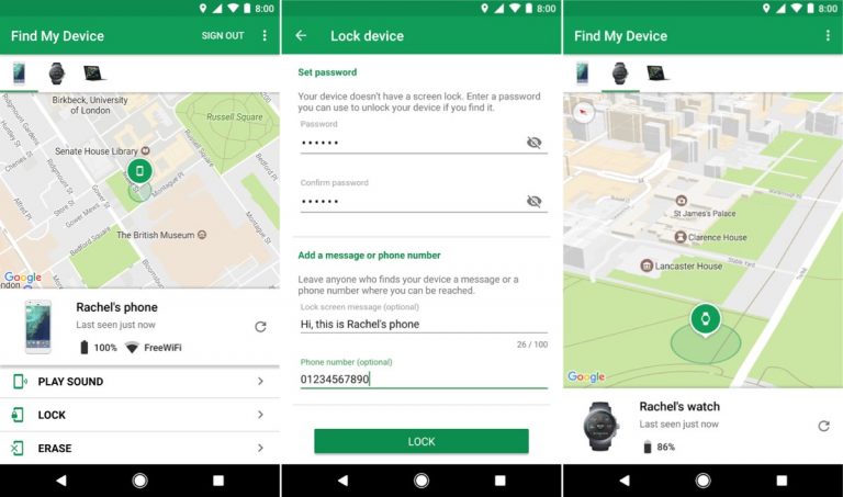 Find My Device é a nova app de segurança do Android