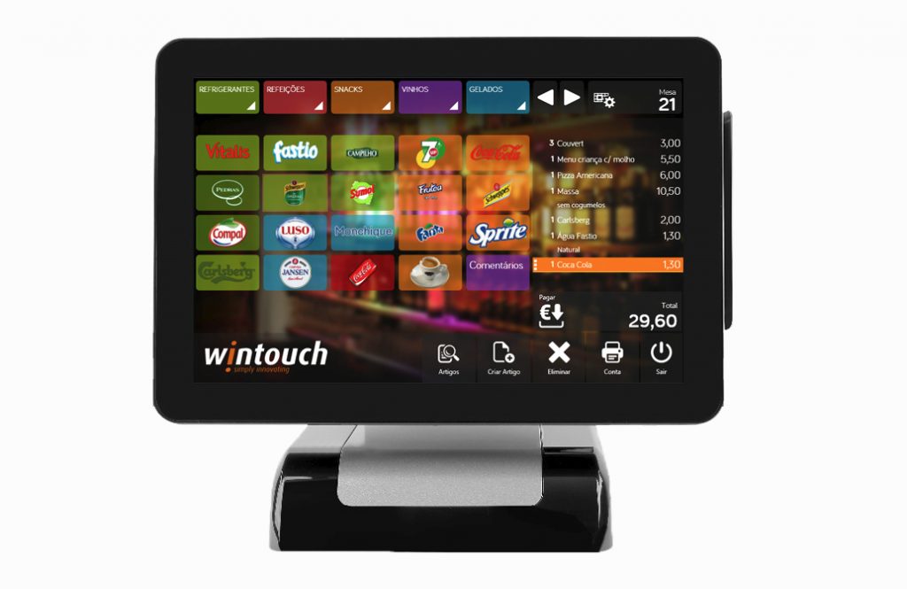 Wintouch - uma solução de faturação gratuita e na cloud