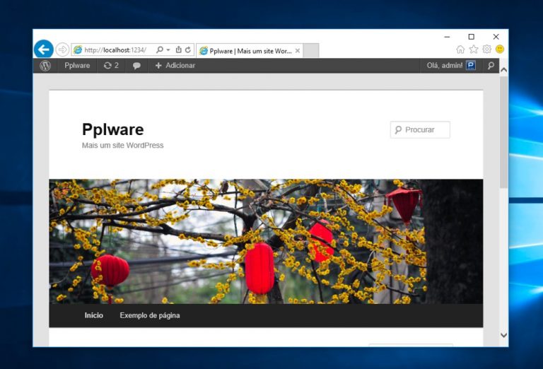 Aprenda a instalar o Wordpress no Windows 10