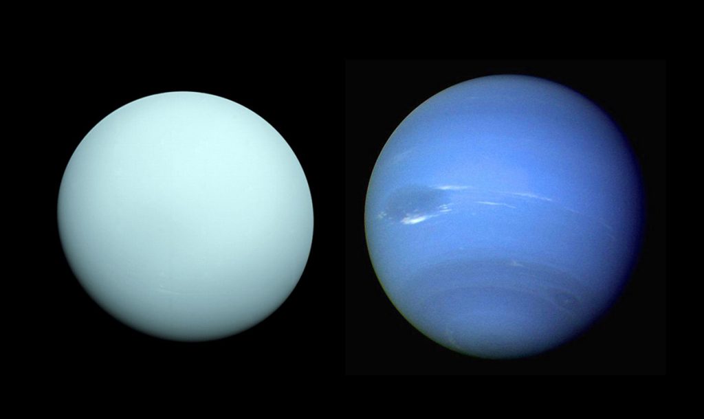 Úrano e Neptuno estarão na mira da NASA para futuras expedições
