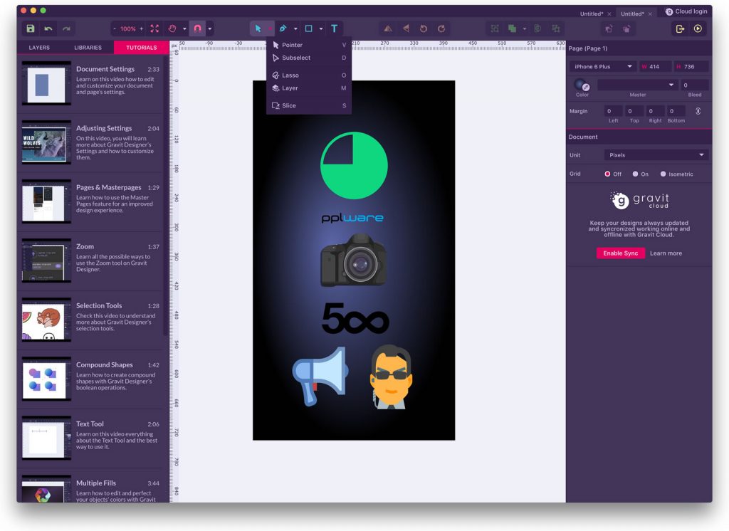 Gravit Designer - O Software de edição de imagem perfeito