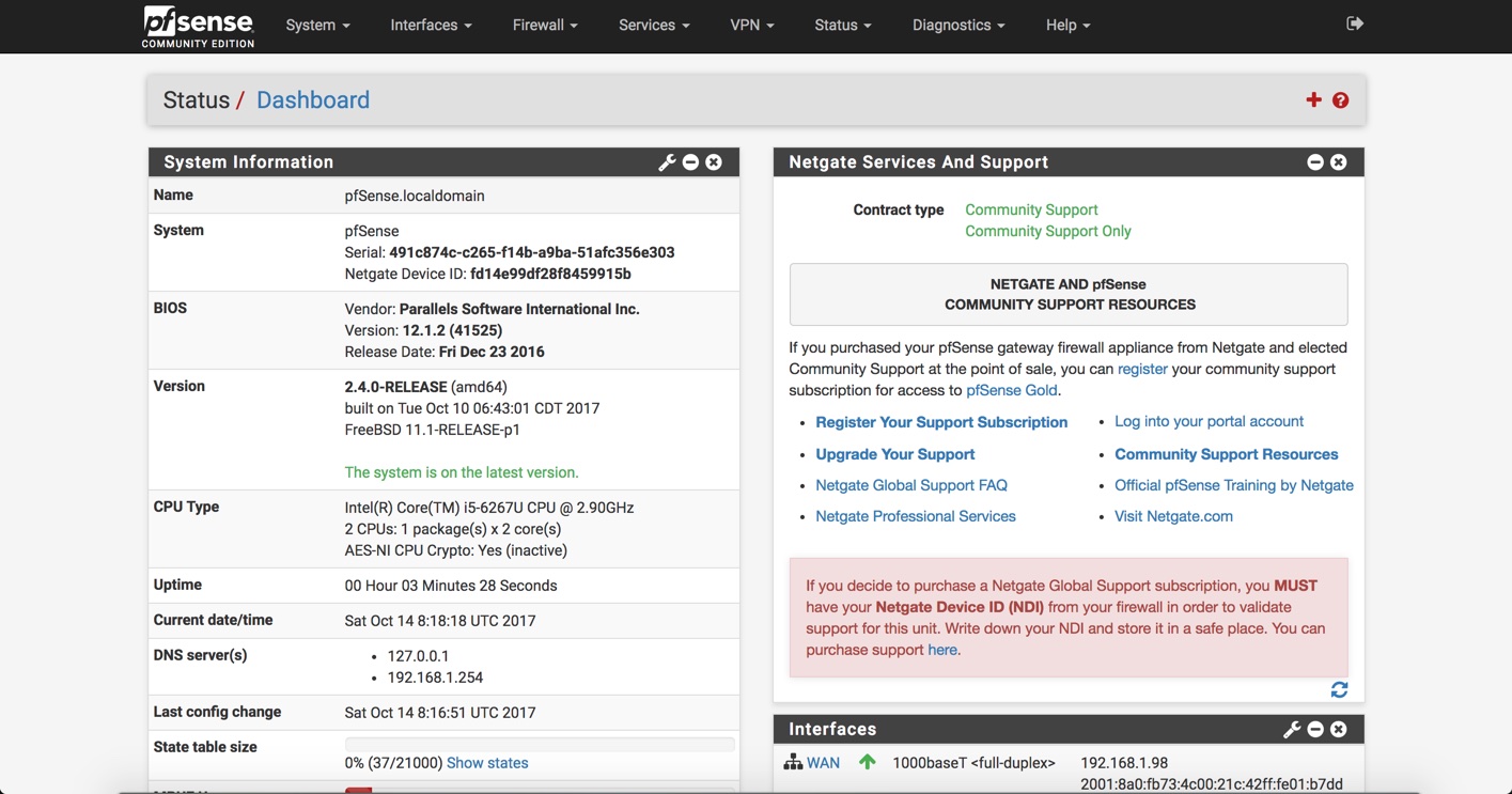 pfSense 2.4.0 – Transforme o seu PC num autêntico router/firewall