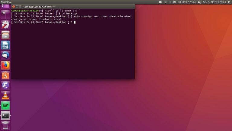 Personalize a Prompt de comandos da Bash no Linux