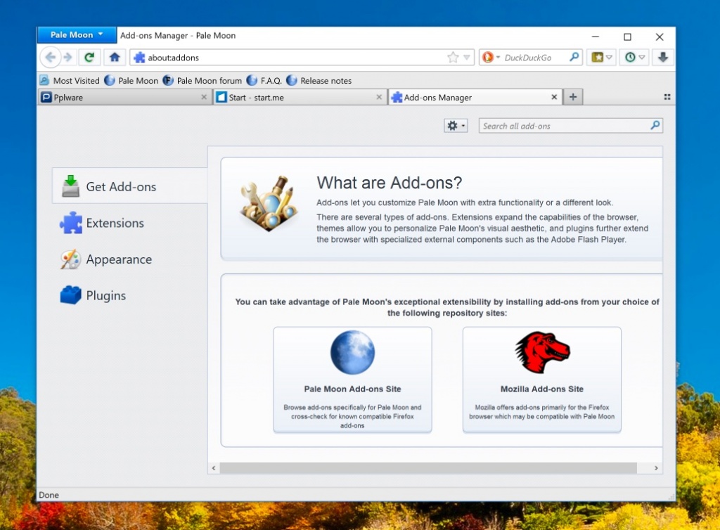 Pale Moon: Será este o seu browser do dia a dia em 2018?