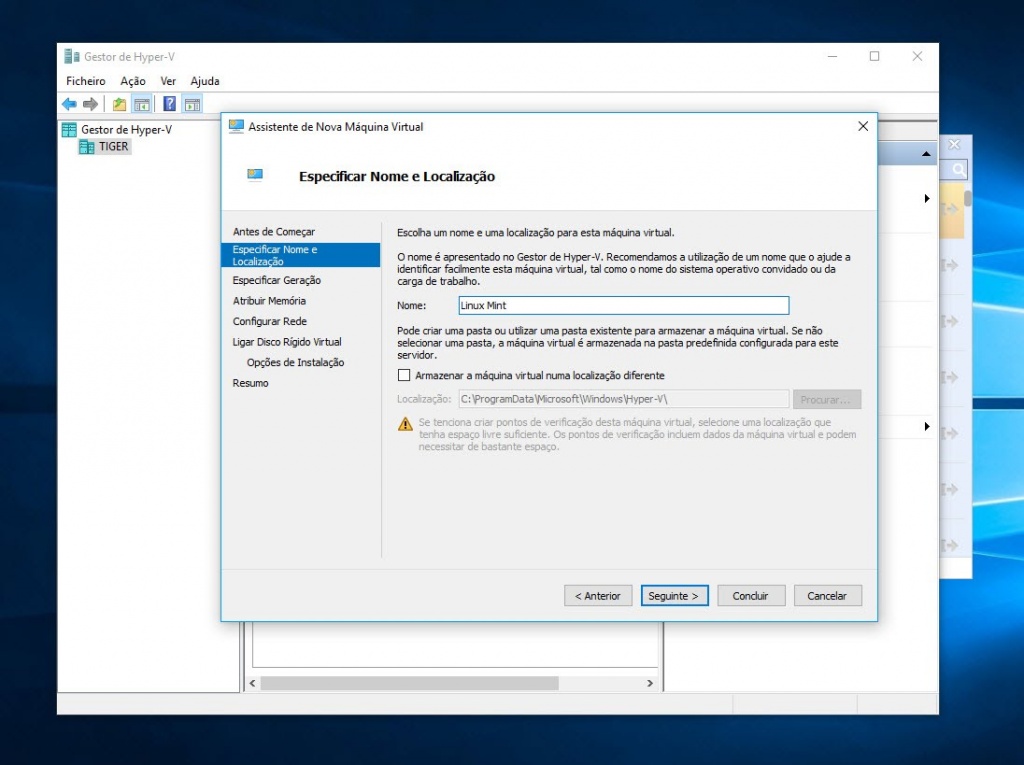 Hyper-V: Crie uma máquina dentro do Windows 10