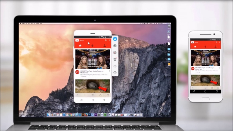 ApowerMirror, smartphone Android ou iPhone no PC