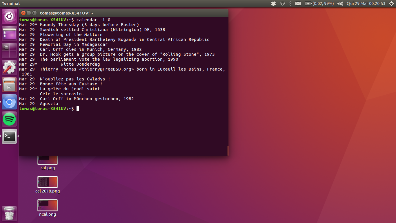 Dica: Aprenda a trabalhar com o calendário no Linux