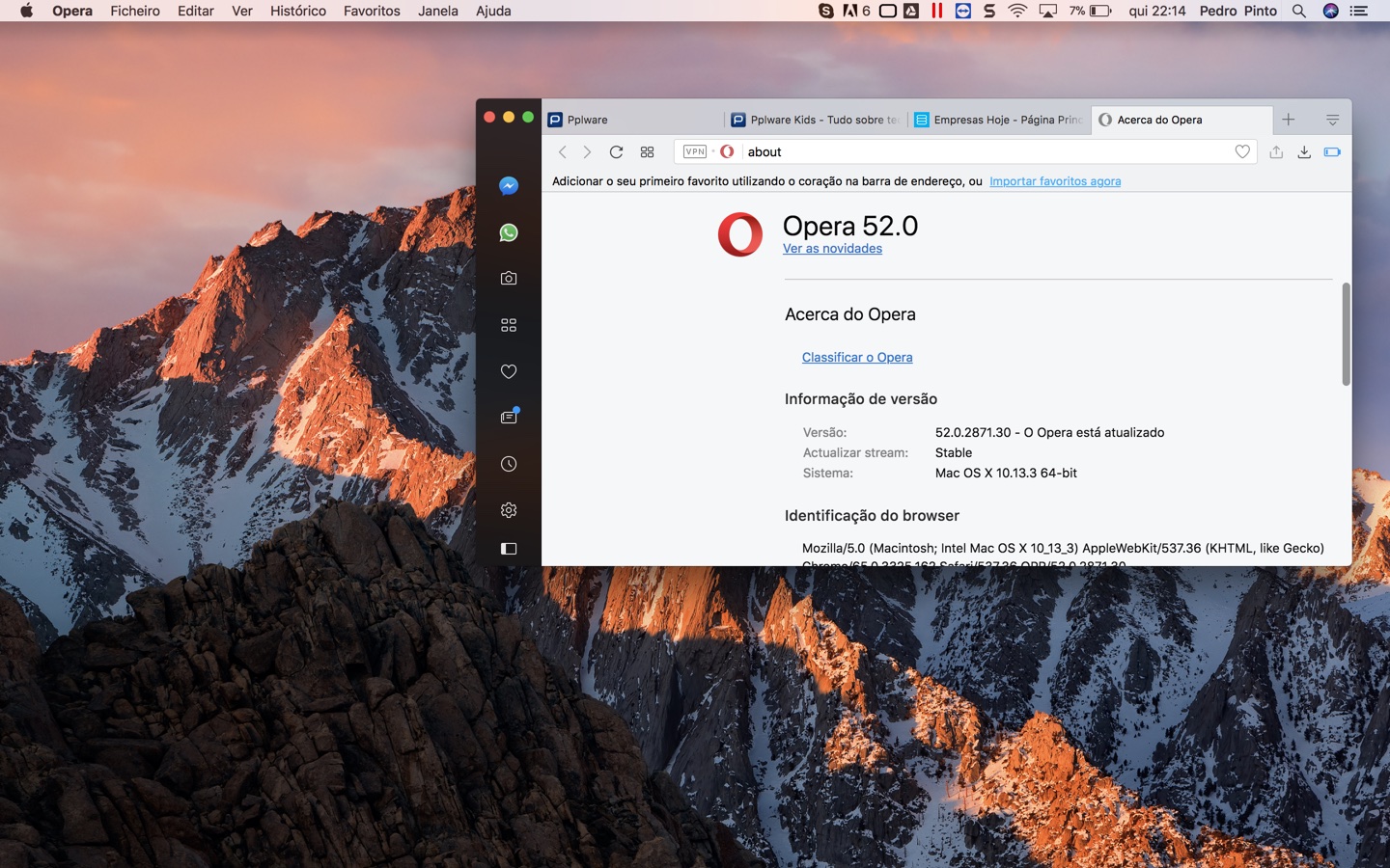 Chegou o Opera 52 e está mais rápido a abrir páginas Web