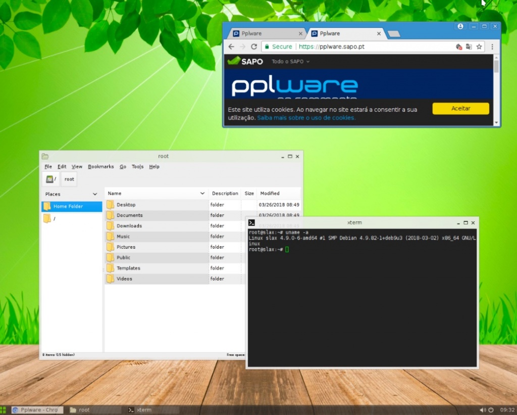 Slax 9.4 - O Linux para o seu PC que já tem ferrugem