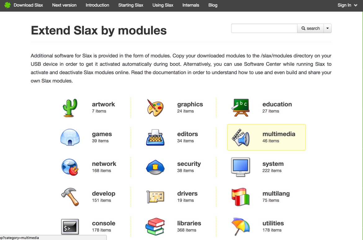 Slax 9.4 - O Linux para o seu PC que já tem ferrugem