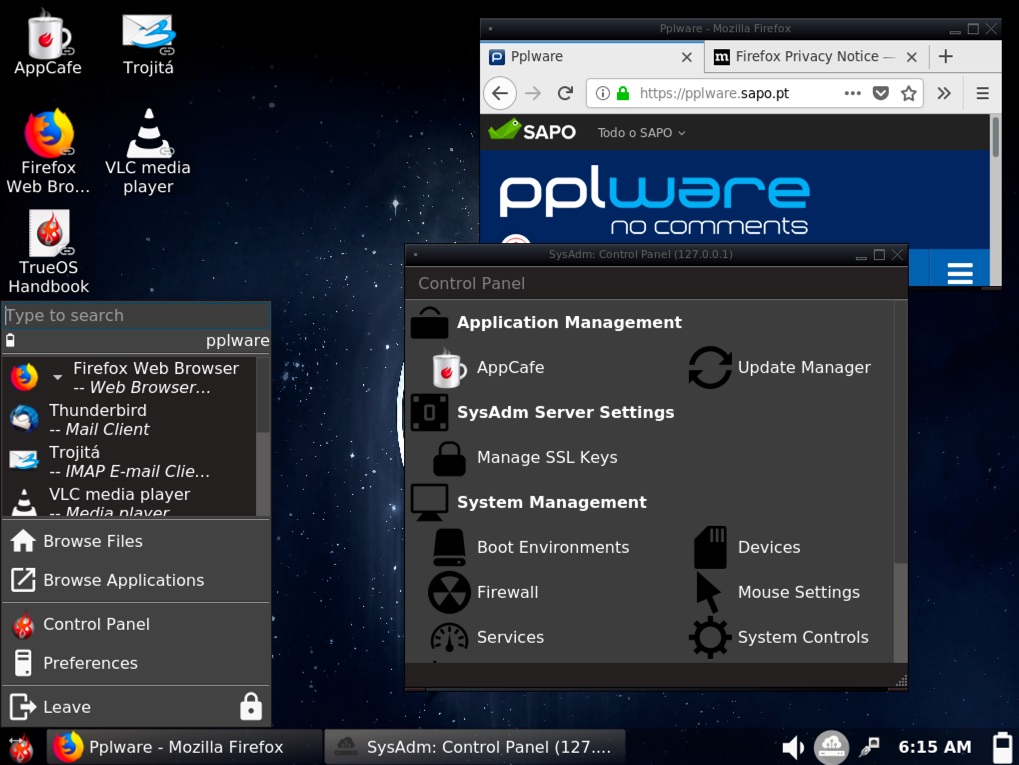 Chegou o TrueOS 18.03 - Nunca foi tão fácil usar o FreeBSD