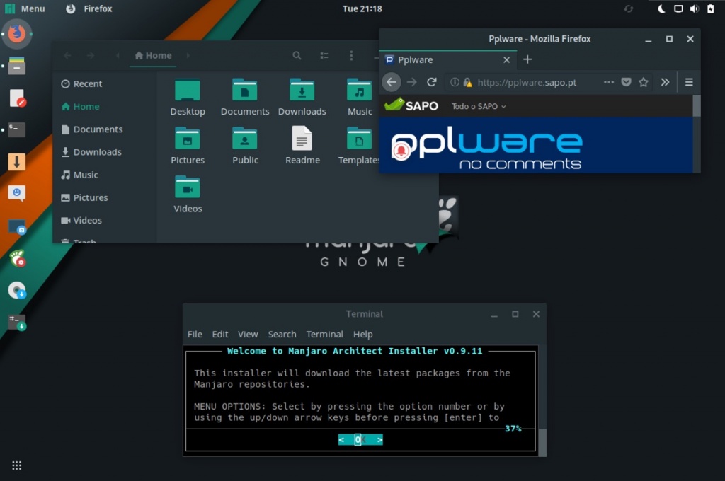 Windows ou macOS para quê? Instale o Linux Manjaro (1)