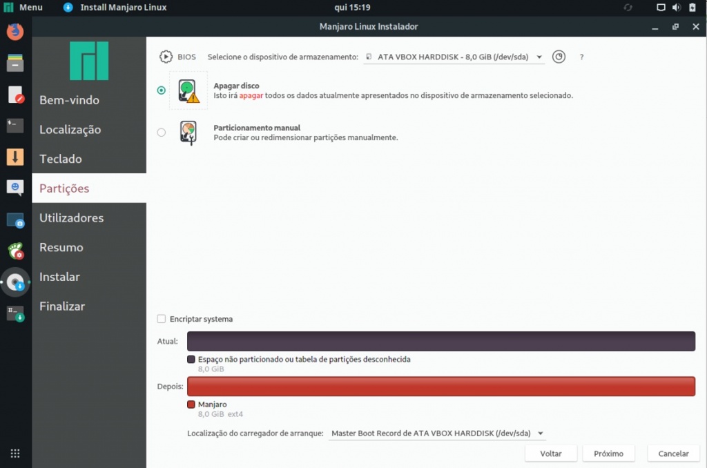 Windows ou macOS para quê? Instale o Linux Manjaro (2)
