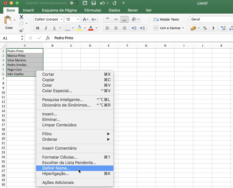 Tutorial: Como criar facilmente uma lista pendente no Excel