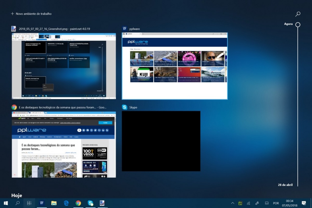 Aprenda como deve configurar e usar a nova Timeline do Windows 10