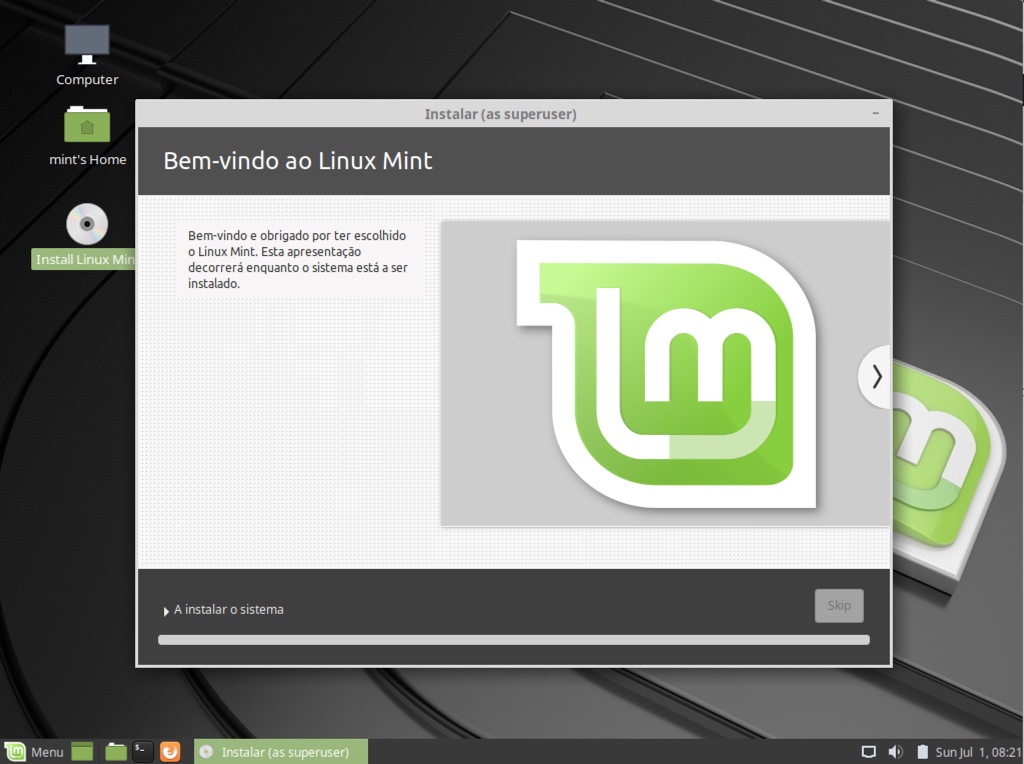Aprenda a instalar o novo Linux Mint 19 “Tara” em 7 passos