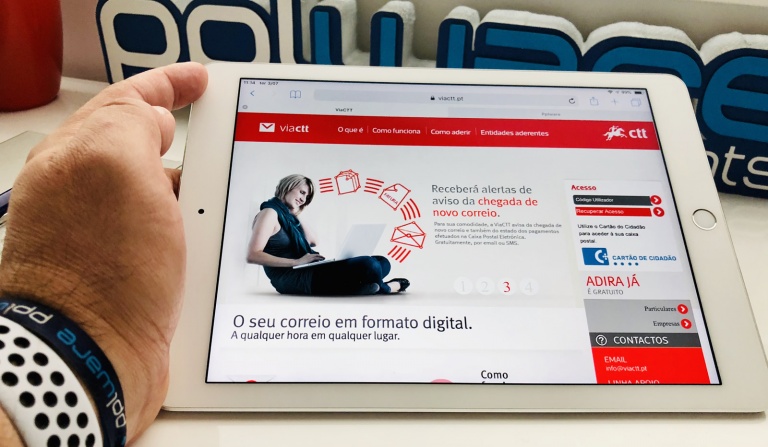 Quer ter o seu correio em formato digital? Adira ao via CTT! É grátis