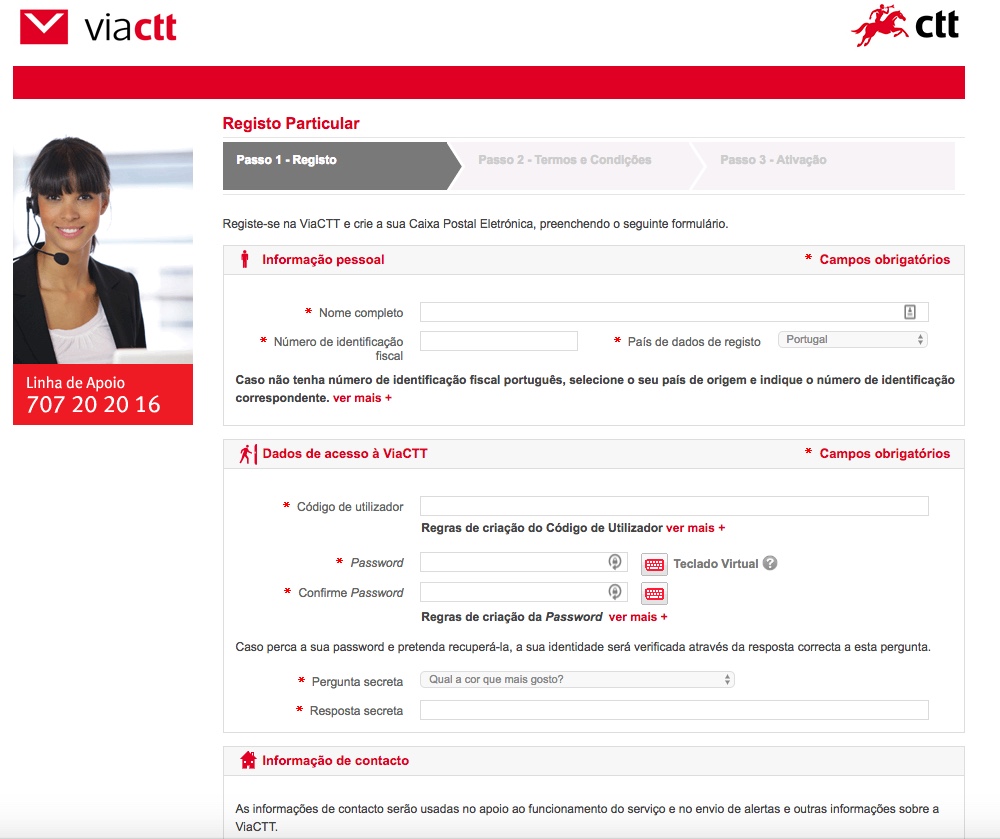 Quer ter o seu correio em formato digital? Adira ao via CTT! É grátis