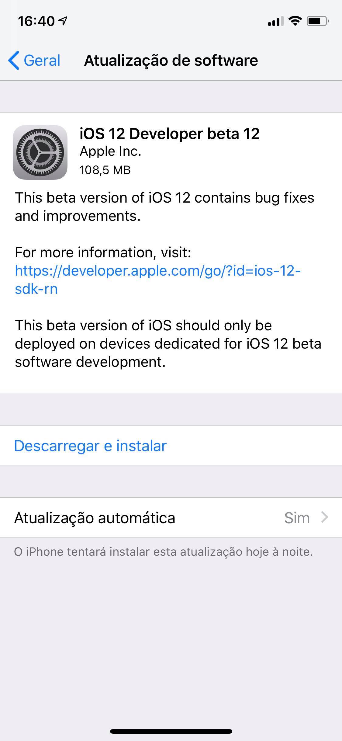 iOS 12 beta: Este bug está a deixar os utilizadores malucos