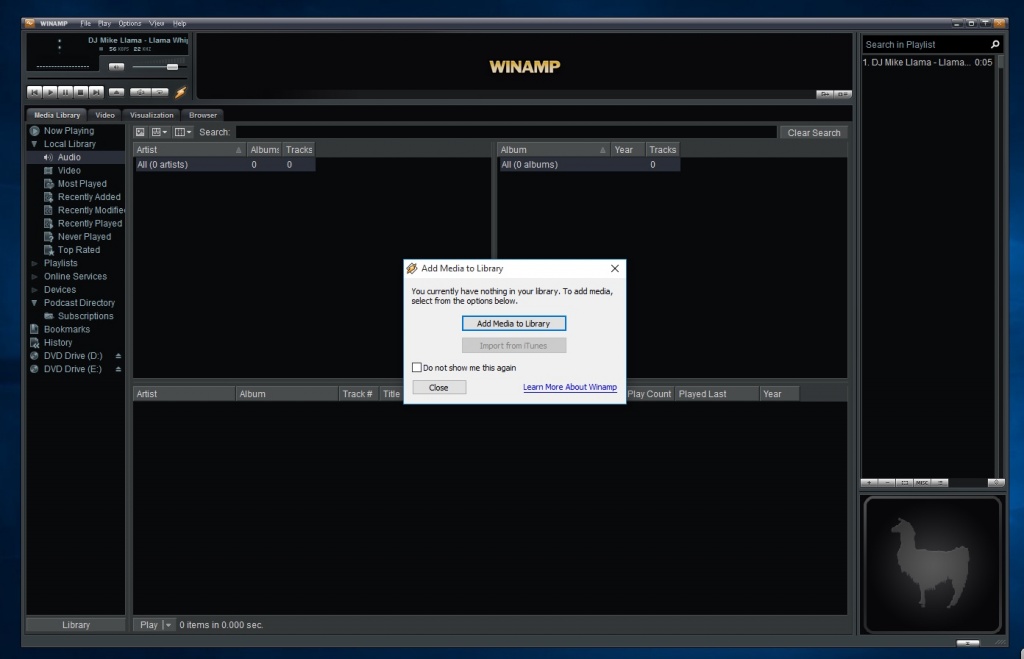 Winamp para o Windows 10 aparece na Internet! Experimente já