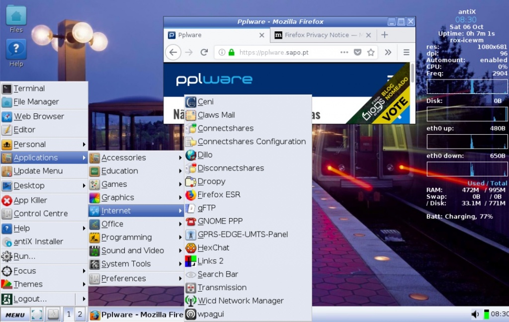 antiX 17.2 – O Linux que arranca em menos de 10 segundos