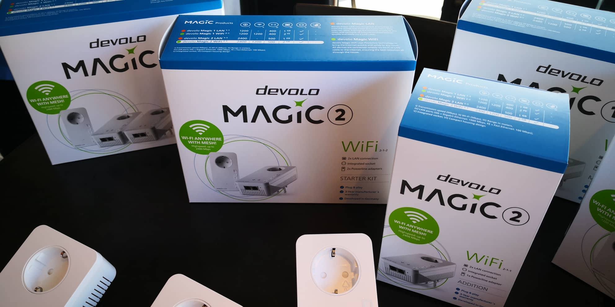 Chegou o devolo Magic: Wi-Fi Mesh com Powerline até 2,4 Gbps