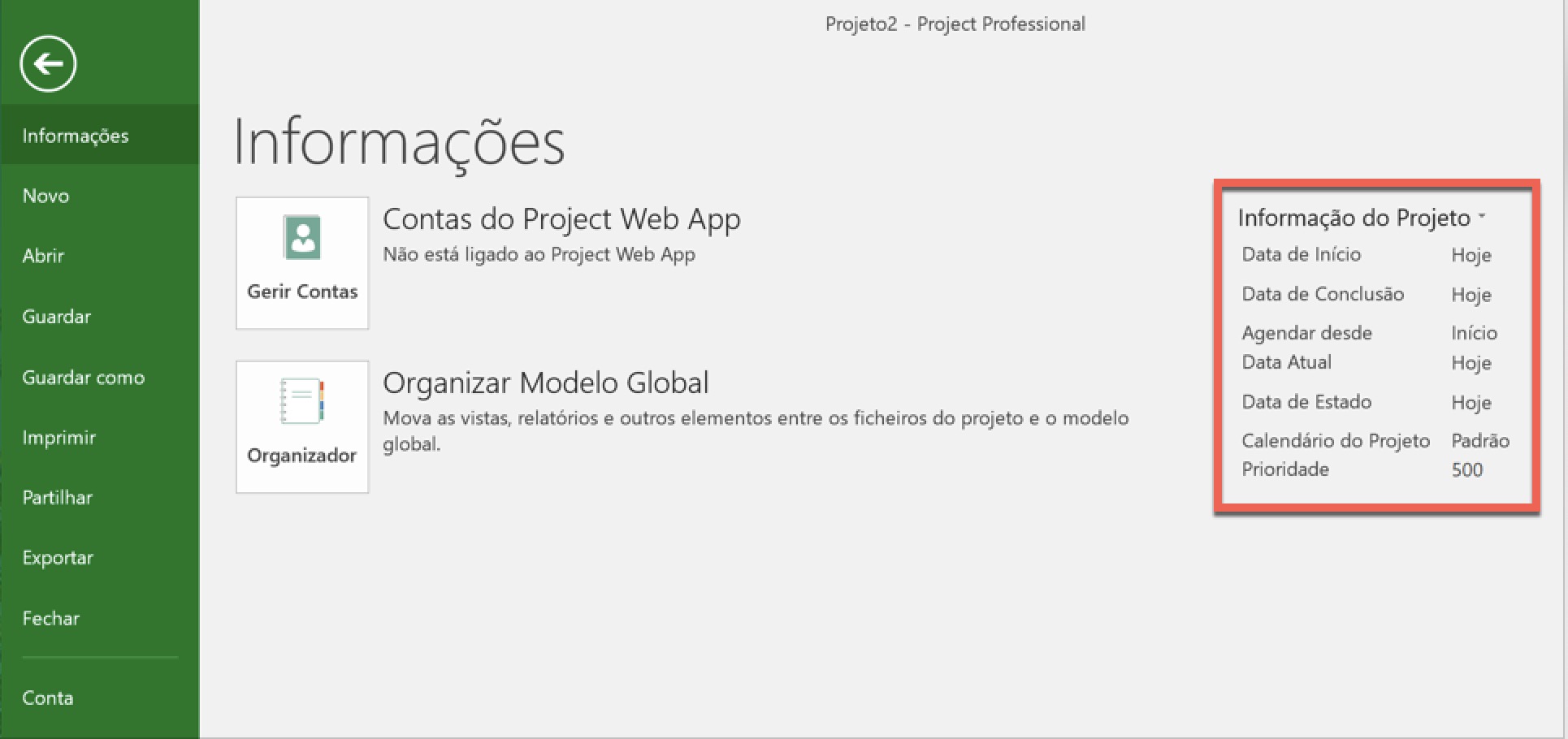 Primeiros passos para criar e gerir um projeto com o Microsoft Project (1)
