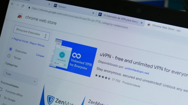 10 Extensões de VPN para Google Chrome