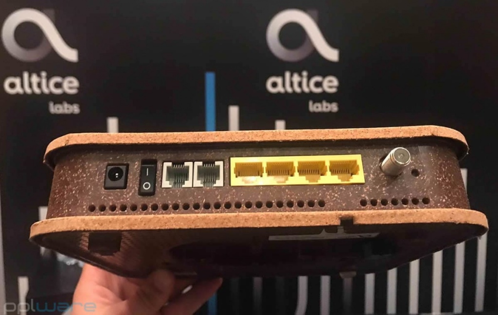 Altice acaba de apresentar Router com novo design e em cortiça