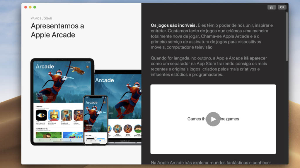 Apple Arcade já está a ser divulgado na App Store em Portugal