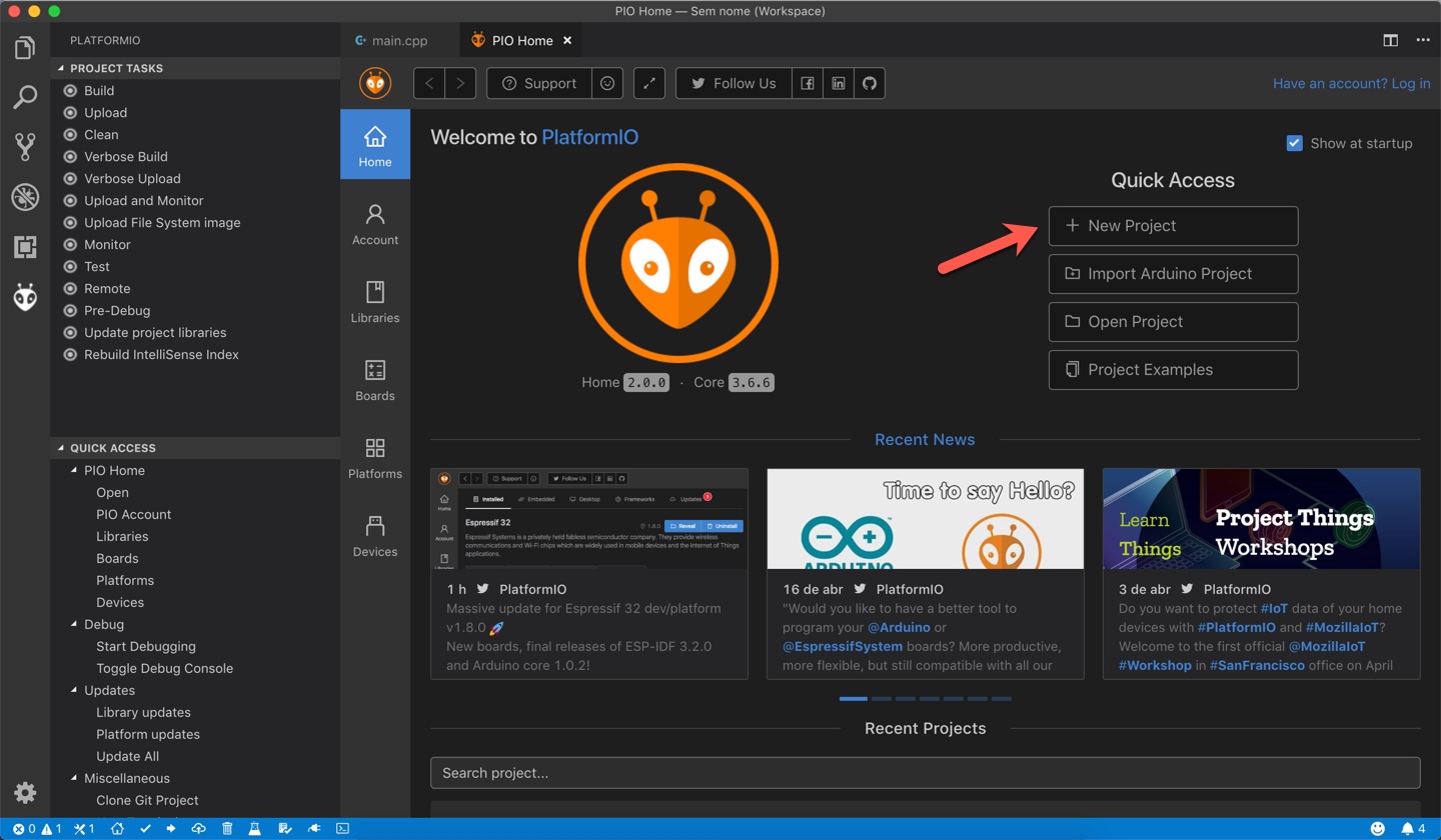 Aprenda a programar a board NodeMCU com o Visual Studio Code