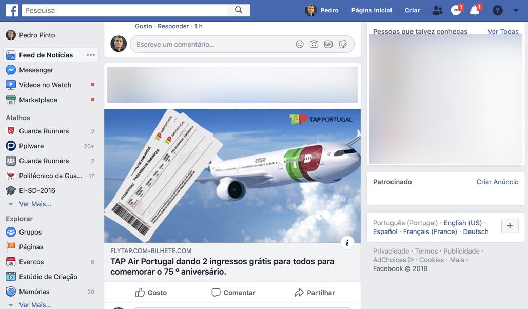 Acha que vai ganhar 2 bilhetes de avião com a TAP? Esqueça, é fraude