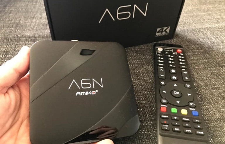 Amiko A6N - Box Android dedicada ao IPTV e com suporte 4K da Netflix