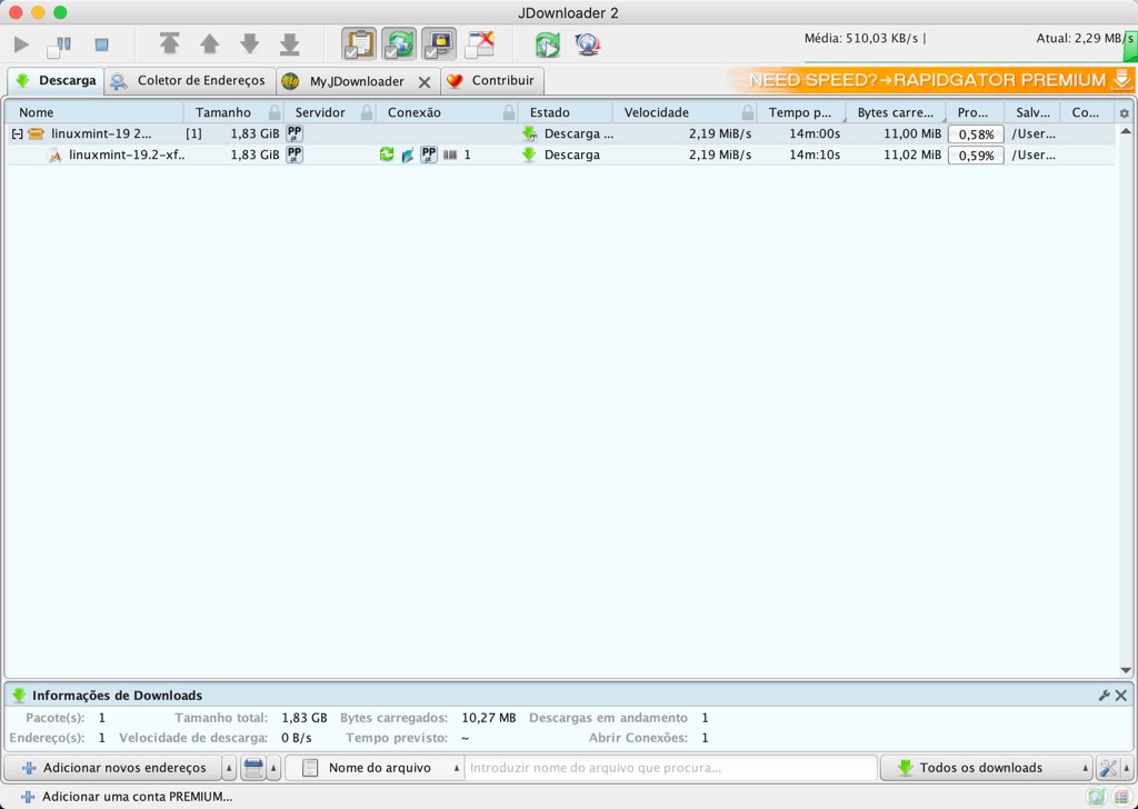 JDownloader: Com este gestor os downloads até voam